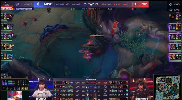 🎮好变态的1-14！DNF拿下纯种电龙魂反而被团灭 T1横扫DNF-直播吧