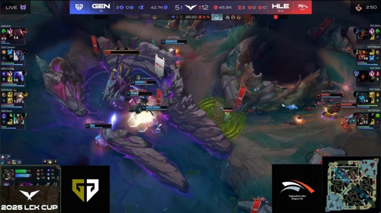 🎮Viper好棒！卡莉丝塔两轰3杀 小花生火锅狂盖Chovy HLE拿赛点-直播吧