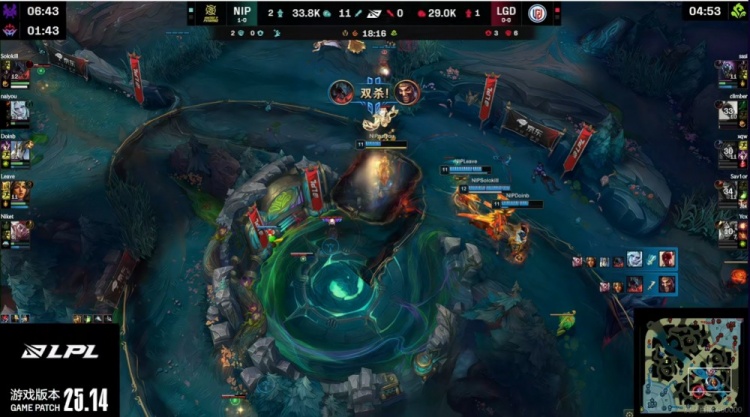 🎮SoloKill剑魔找回场子 naiyou绝活佛耶戈爽收割 NIP击败LGD-直播吧