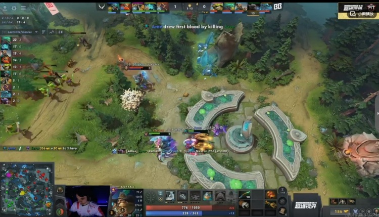 🎮Xxs马尔斯刷新框大开秀 Ame蚂蚁暴力输出解决战斗 XG扳平比分-直播吧