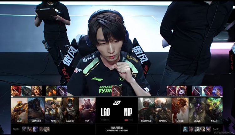 🎮喜提五连胜！Xqw沙皇漏洞百出0-7结束 NIP中野辅联动横扫LGD-直播吧