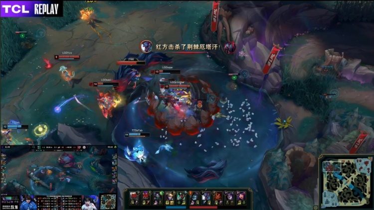 🎮HOYA零作用！Aki火锅盖三人无济于事 Sav1or救世 LGD横扫TT-直播吧