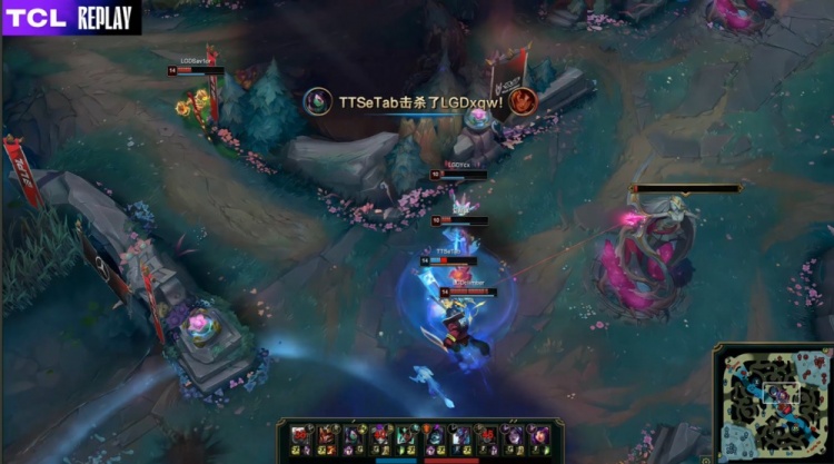 🎮HOYA零作用！Aki火锅盖三人无济于事 Sav1or救世 LGD横扫TT-直播吧