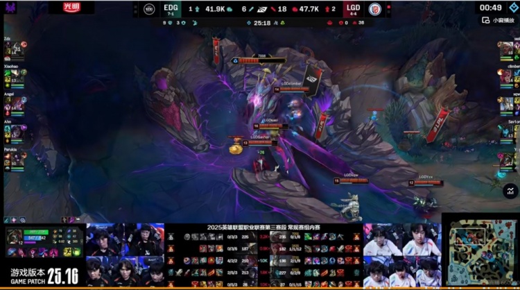 🎮NIP狂喜！Sasi绝活安蓓萨贡献完美发挥 LGD送给EDG小组第二败-直播吧