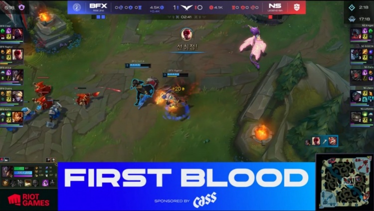 🎮比DK好打！Raptor盲僧爆秀全场 Calix斯莫德难出山 BFX3-1NS -直播吧手机版