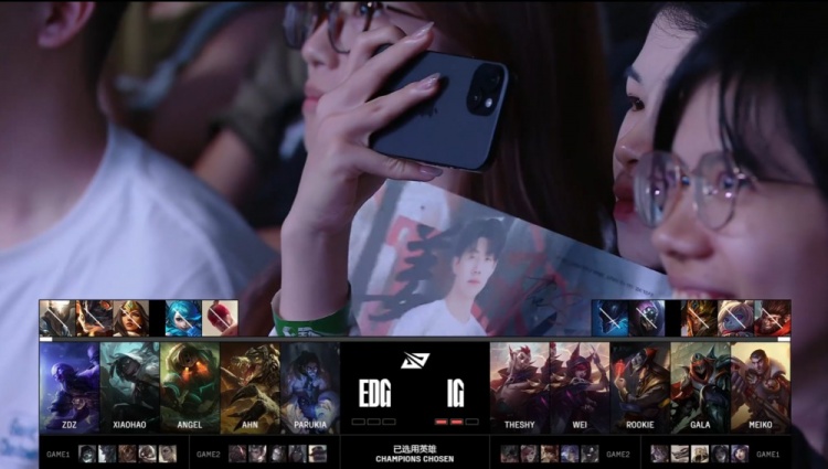 🎮一键扫荡！Meiko洛守护GALA霞漫天飞羽不科学三杀 iG横扫EDG-直播吧