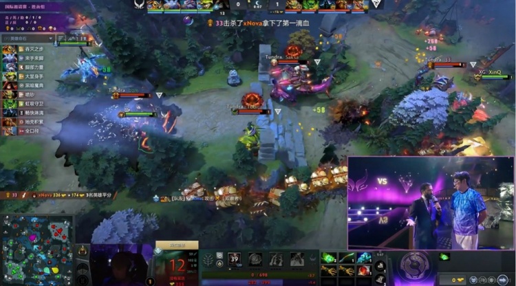 🎮国一三的回归！Xxs大鱼人团战横行无阻 XG横扫Tundra晋级六强-直播吧