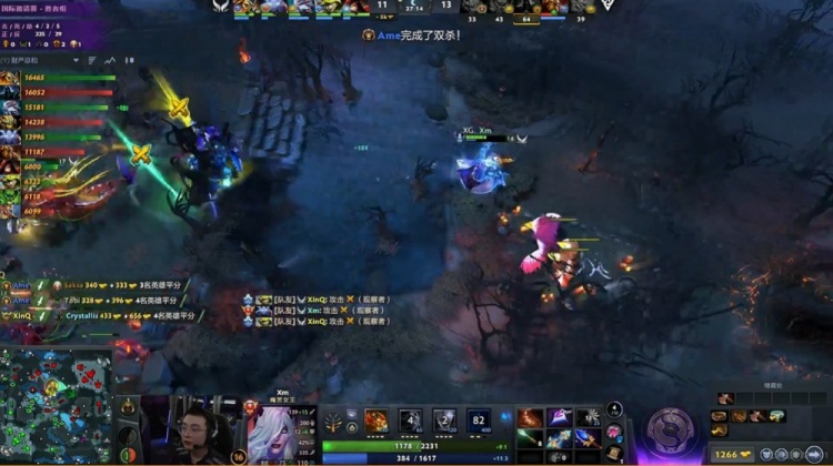 🎮国一三的回归！Xxs大鱼人团战横行无阻 XG横扫Tundra晋级六强-直播吧