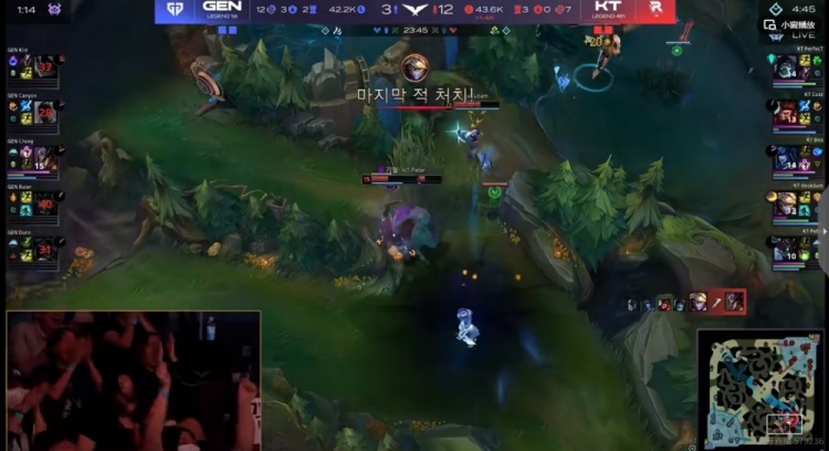 🎮LCK种子大乱套！Canyon盲僧全场负作用 KT击碎GEN不败神话 -直播吧手机版