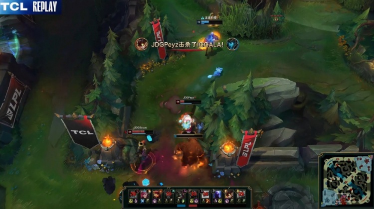 🎮绝境复仇！GALA卡莉丝塔燃尽爆杀 JDG痛失好局 iG扳回一城-直播吧