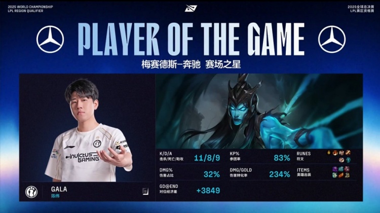 🎮绝境复仇！GALA卡莉丝塔燃尽爆杀 JDG痛失好局 iG扳回一城-直播吧