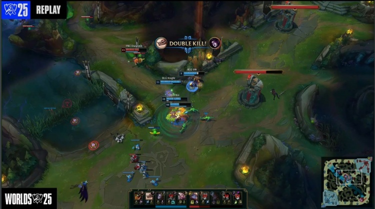 🎮蜜月期刷新！shadow冥犬大杀四方 阿Bin巨鳄撕咬 BLG战胜FNC-直播吧