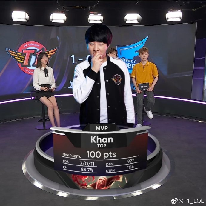 LCK季后赛：Khan吸血鬼化身抽血泵 SKT击败AF拿下首局-直播吧