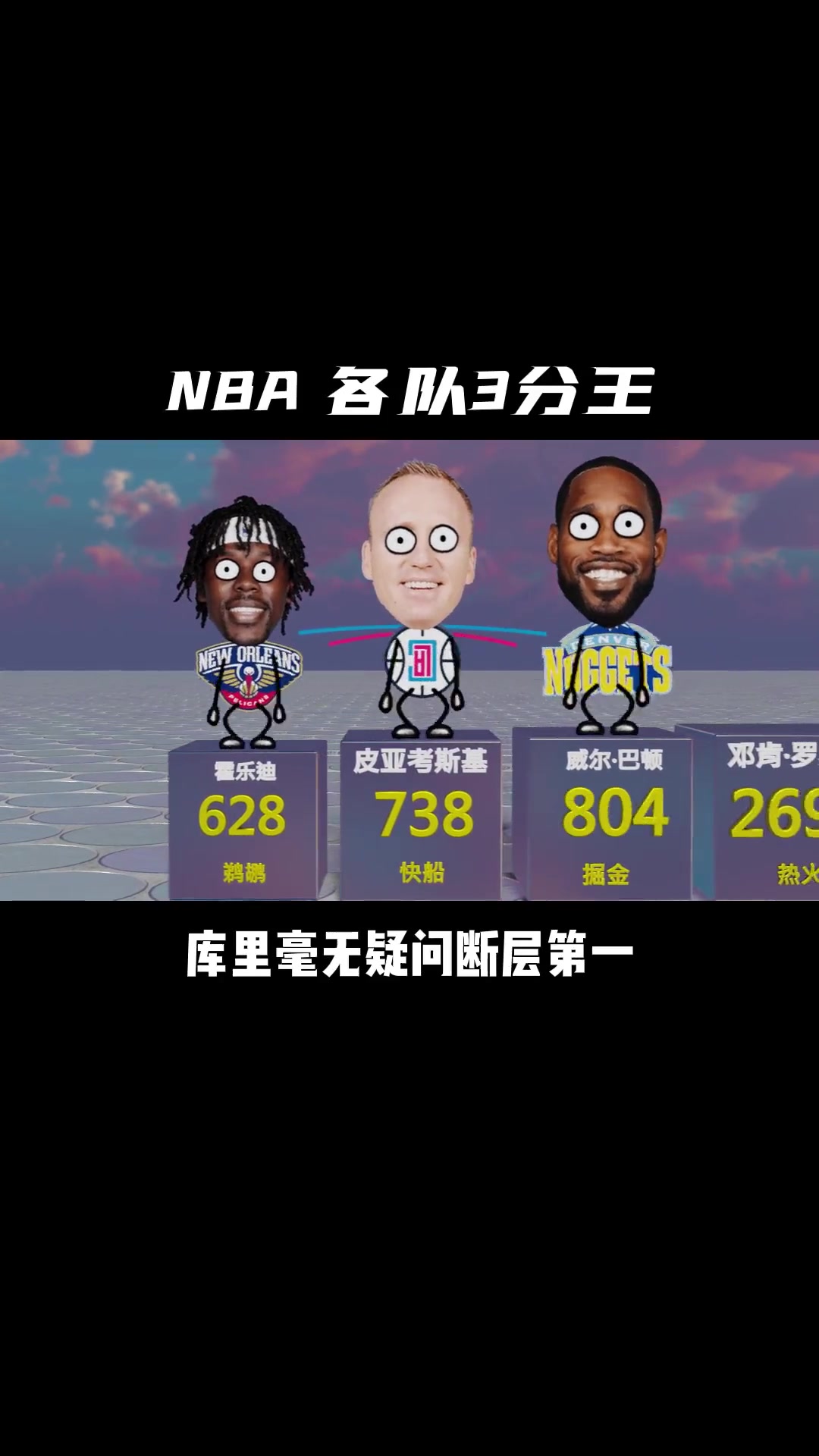 盘点NBA30队队史3分王排行榜 有很多球员你们都不认识把？-直播吧