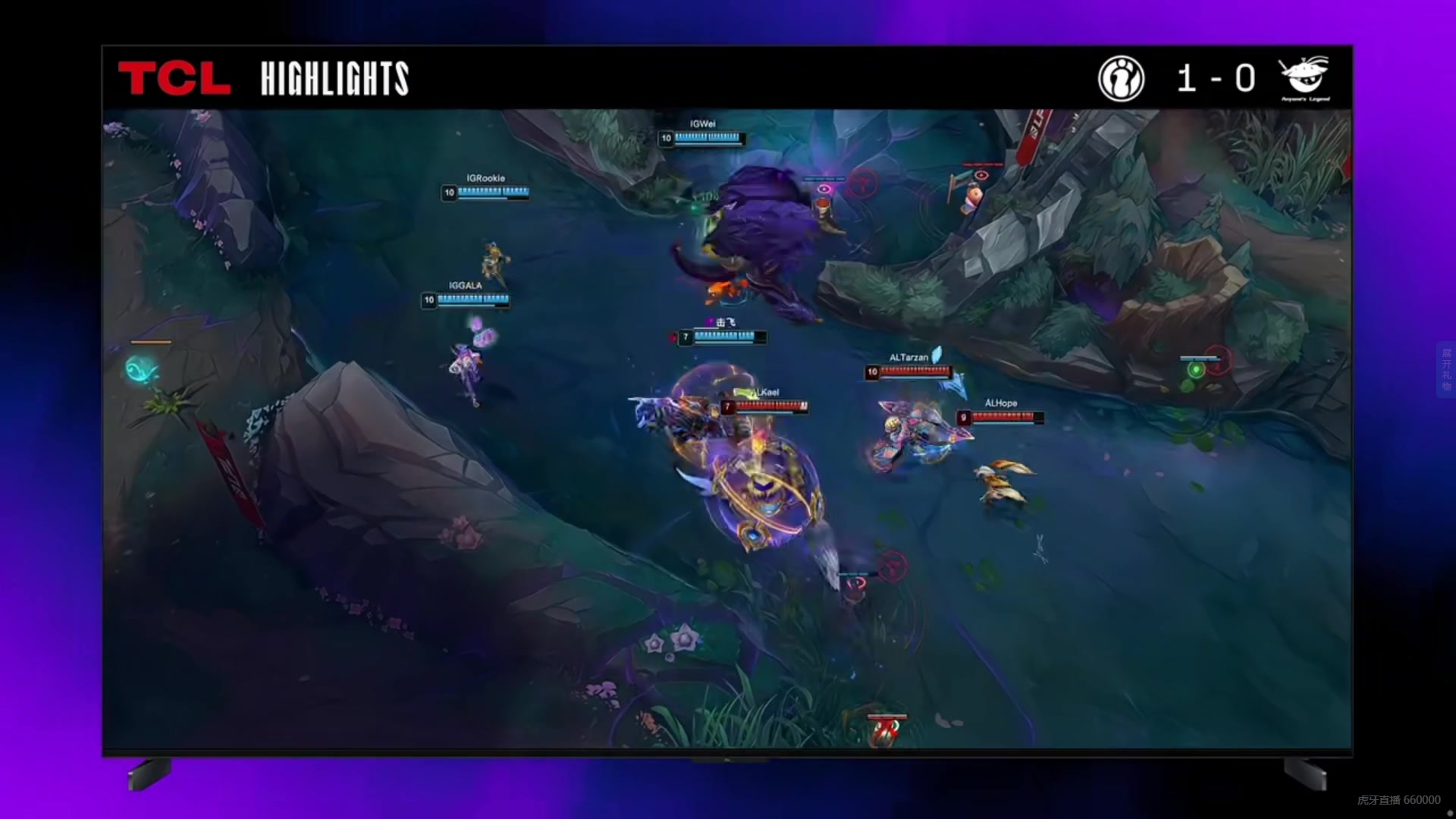 LPL第三赛段 IGvsAL 第一局高光时刻-直播吧